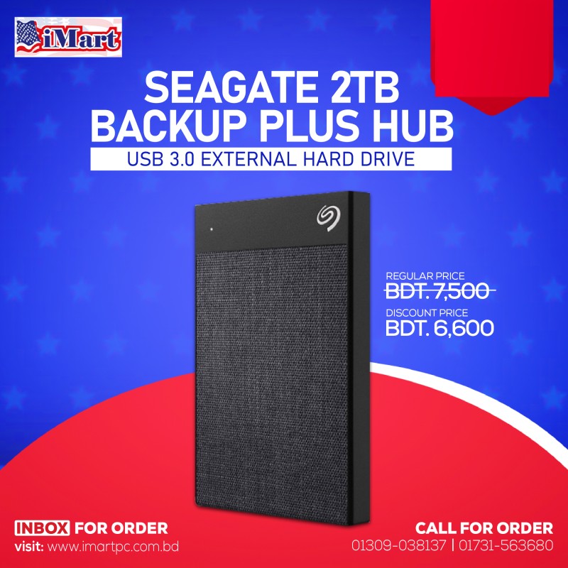 Seagate Backup Plus Slim 2TB - iMart PC Limited